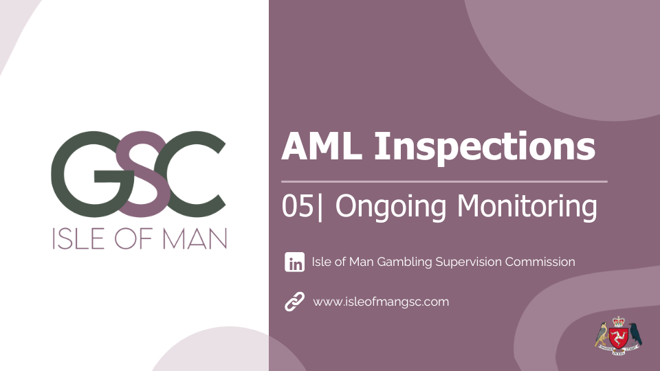21st March 2025 - Webinar - AML Inspections | Ongoing Monitoring | 05